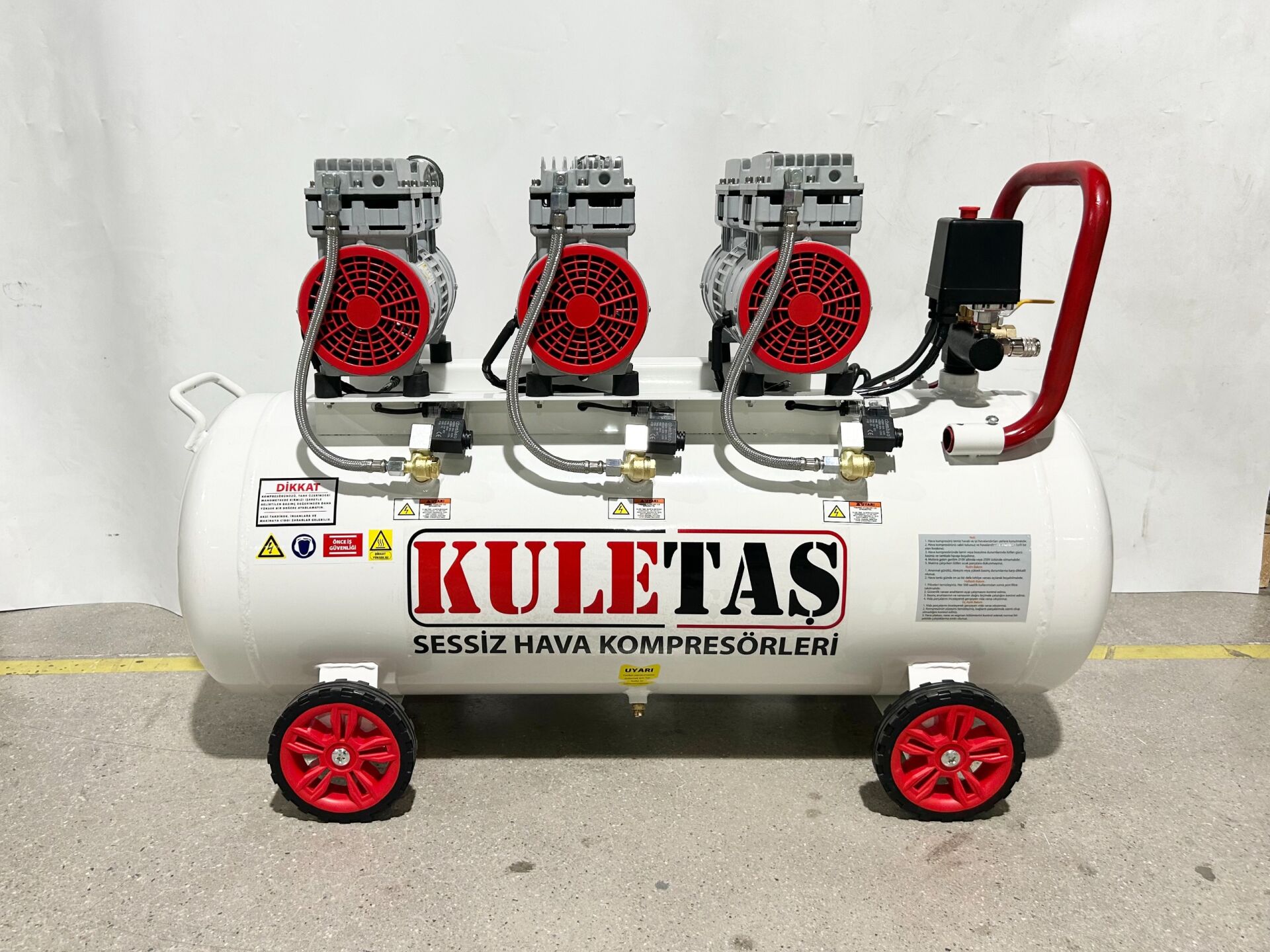 Kuletaş Süper Sessiz Yağsız Kompresör 100 Lt